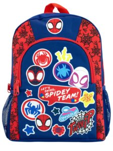 marvel spiderman backpack | spidey and his amazing friends kids backpack i school bag for boys and girls i official spiderman merchandise