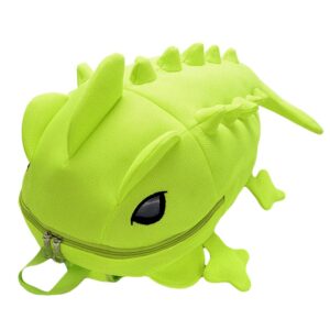 locomo 3d dragon backpack dinosaur casual daypack with spikes adult cute lizard 2 size available bpk005grnl