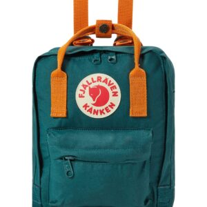 Fjällräven Unisex Kånken Mini Arctic Green/Spicy Orange One Size One Size