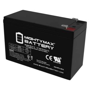 mighty max battery 12v 9ah replacement for apc back-ups 600 bn600