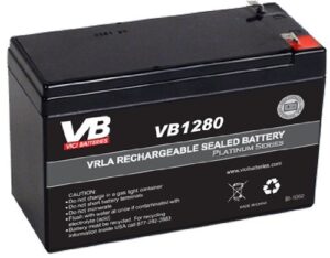 replacement battery - compatible with apc back-ups es 550va