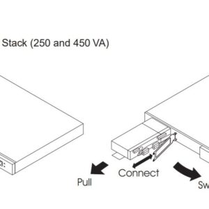 APC UPS Battery Replacement, RBC18, for APC Smart-UPS Models SC250RM1U, SC450RM1U and select others, Black