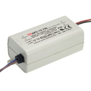 LED Driver 12.6W 36V 350mA APC-12-350 Meanwell AC-DC Switching Power Supply APC-12 Series MEAN WELL C.C Power Supply