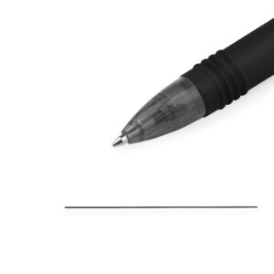 ZEBRA Z-Grip Smooth Mini Retractable Ballpoint Pens - 1.0mm - Black - Pack of 6