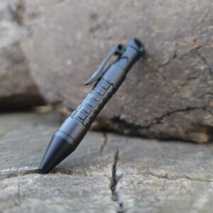 Tatle Gear Bolt Action Mini Pen, Pocket Size EDC Pen, Mini Keychain Pen, Small Lanyard Clip Pen, Aluminum Pen