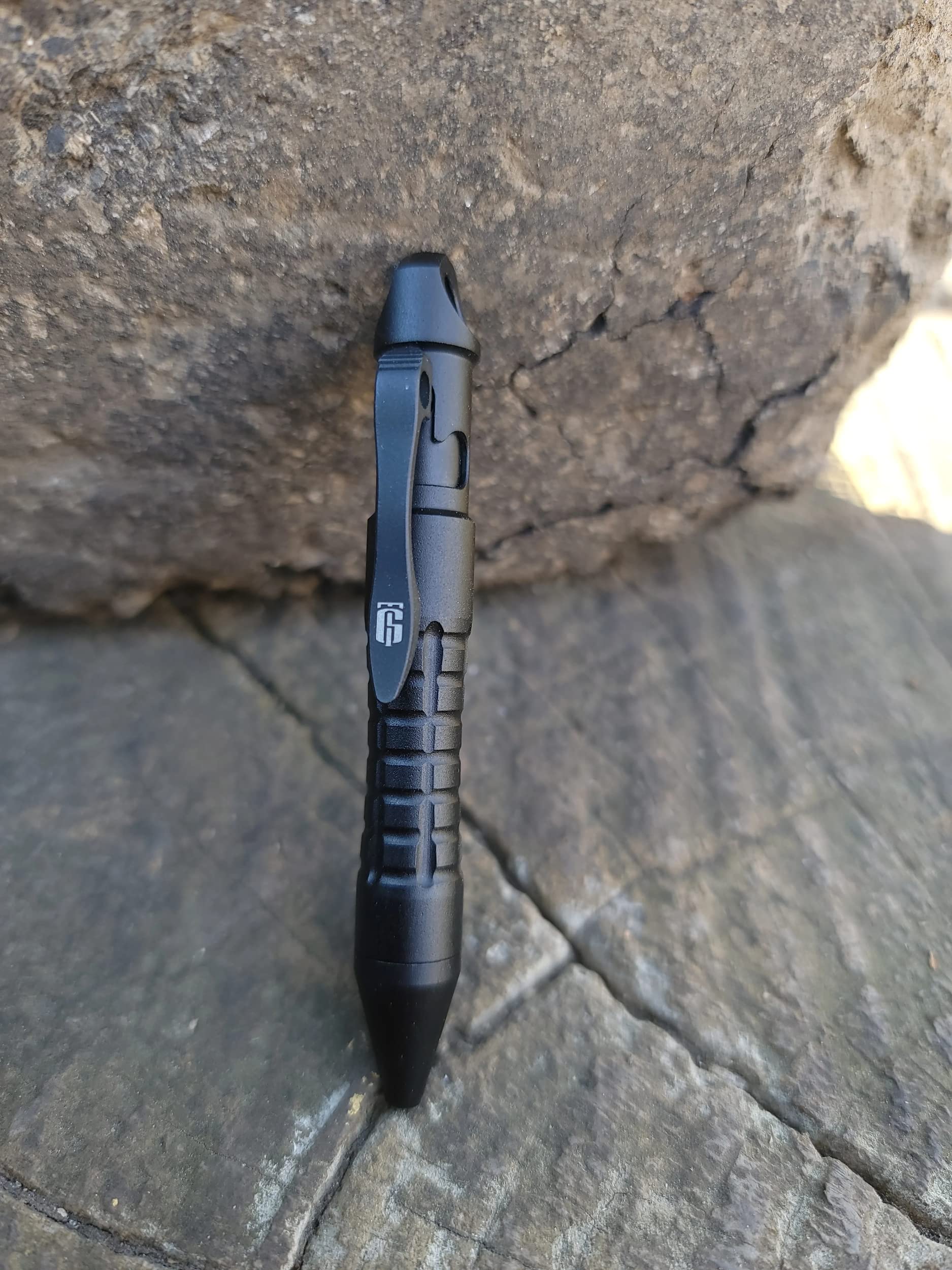 Tatle Gear Bolt Action Mini Pen, Pocket Size EDC Pen, Mini Keychain Pen, Small Lanyard Clip Pen, Aluminum Pen