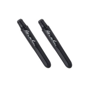 rite in the rain all-weather edc pen, black pokka 2-pack, black 0.9mm ink, fine point (no. bk92)