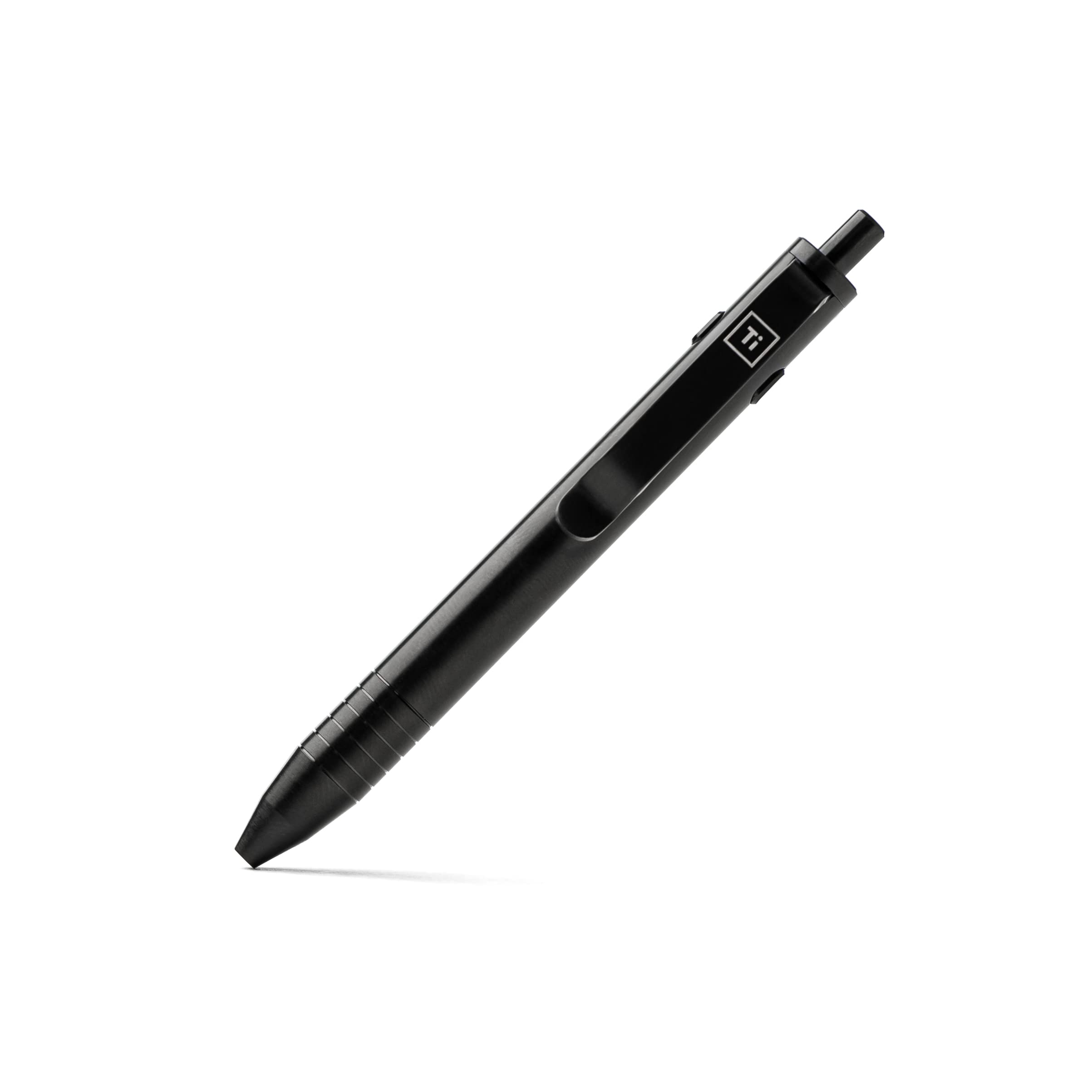 BIG IDEA DESIGN Mini Dual Side Click Pen (Titanium DLC Black)