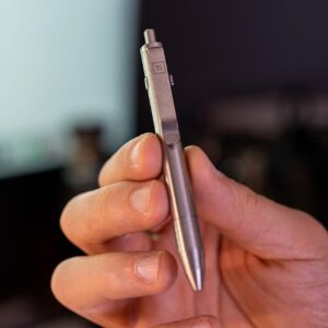 BIG IDEA DESIGN Mini Dual Side Click Pen (Titanium DLC Black)