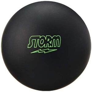 storm pitch black bowling ball, 12-pound