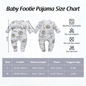 Miracle Baby Baby Sleep Bag with Feet Winter, Wearable Blanket with Legs, Sleep Sack for Newborn 2.5 TOG,0-3 Months,Cat