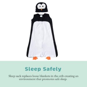 Baby Sleep Sack - 100% Cotton - Infant Wearable Blanket Newborn Swaddle Sleepbag & Hat