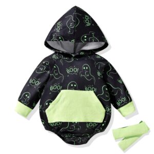 Unutiylo Newborn Baby Boy Outift Black