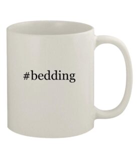 knick knack gifts #bedding - 11oz ceramic white coffee mug, white