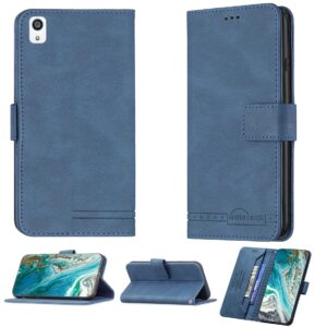 case for sony xperia z5 premium case compatible with sony xperia z5 premium phone case flip stand cover pu leather bf09 wallet case blue