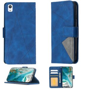 case for sony xperia z5 premium case compatible with sony xperia z5 premium phone case flip stand cover pu leather wallet case blue