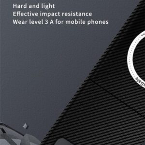 Carbon Fiber Magnetic Phone Cases for Samsung Galaxy Z Flip 3 Z Flip 4 5G Hard PC Back Cover,Z5,for Z Flip 3