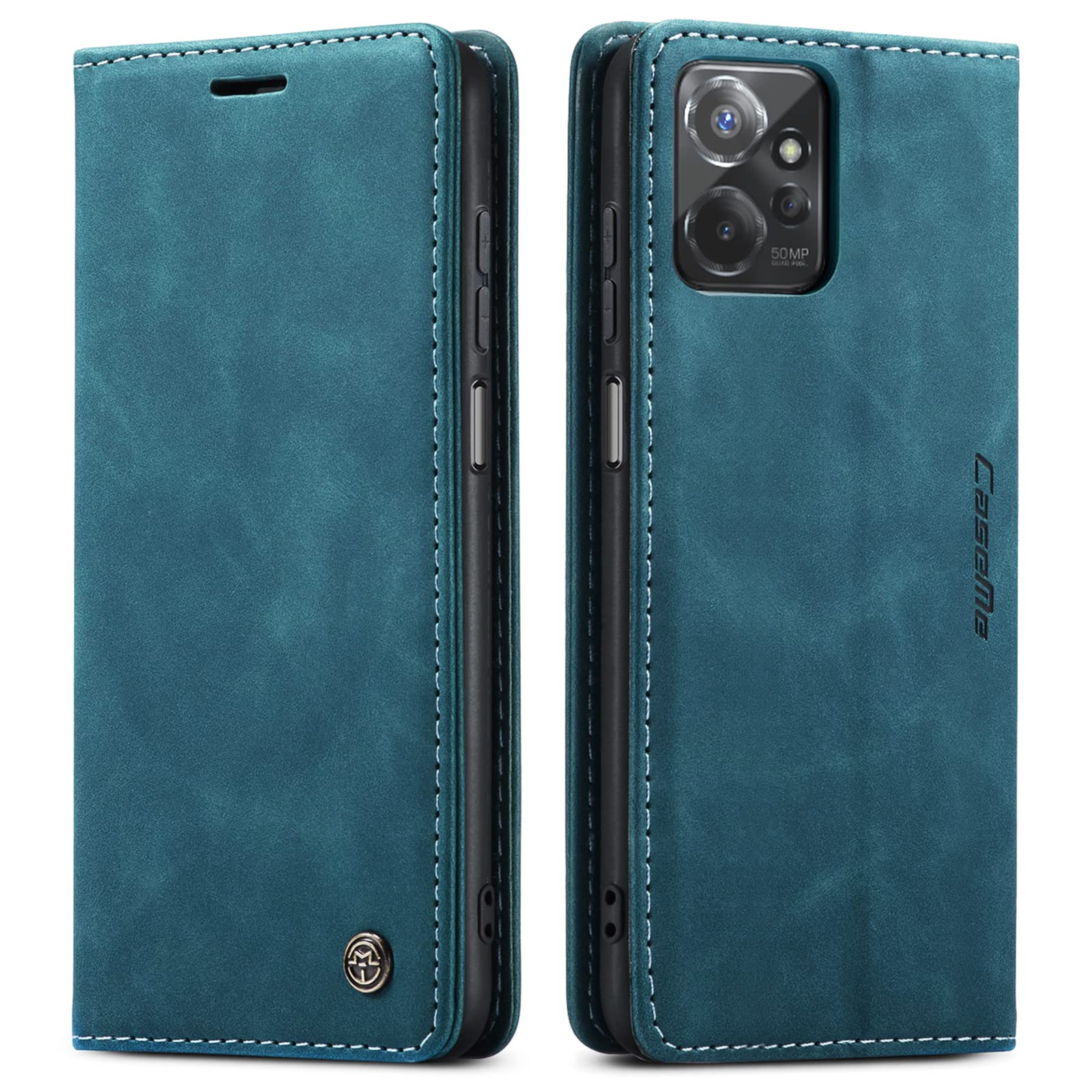 Kowauri for Moto G Power 5G 2023 Case,Leather Wallet Case Classic Design with Card Slot and Magnetic Closure Flip Fold Case for Motorola Moto G Power 5G 2023 (Teal)