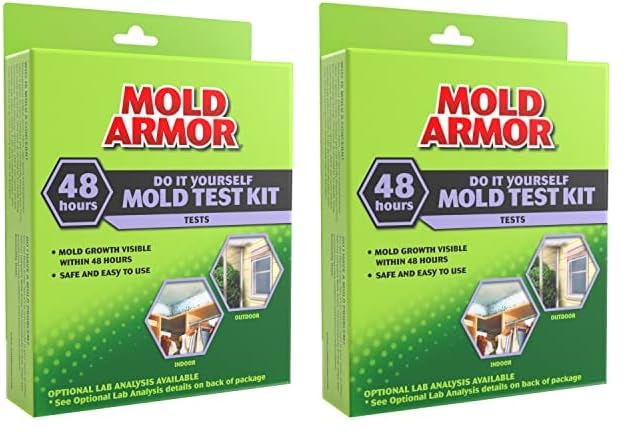 Mold Armor FG500 Do It Yourself Mold Test Kit, Gray (Pack of 2)