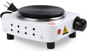 dingpai hot plate for candle making, white color electric hot plate for melting wax, chocolate, candy and more