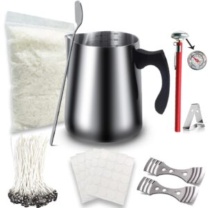 howfield soy candle making kit supplies - diy candle making kit 32oz wax melting pot and more necessary tool