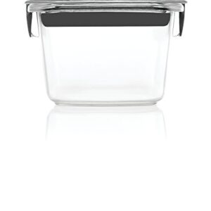 Rubbermaid Brilliance Food Storage Container, Small, 1.3 Cup, Clear 1991155