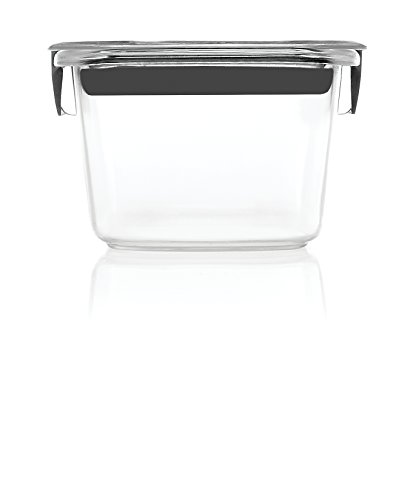 Rubbermaid Brilliance Food Storage Container, Small, 1.3 Cup, Clear 1991155