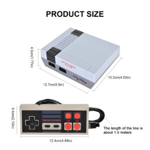 Retro Classic Game Console,HDMI Classic Retro Game Console 621 Games,Dual Control 8-Bit Handheld Game Player for TV Video, Christmas/Birthday/Thanksgiving/Valentine Gift