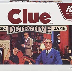 Hasbro Gaming Retro Series Clue 1986 Edition Board Game, Classic Mystery Games for Kids, Family Board Games for 3-6 Players, Family Games, Ages 8+