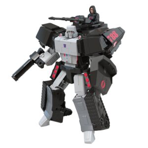 transformers generations collaborative: g.i. joe mash-up, megatron h.i.s.s. tank with cobra baroness figure, ages 8 and up