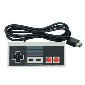 nes classic controller for nintendo nes mini classic edition console, retro nes gamepad controller with 10ft extra long cable - nes controller