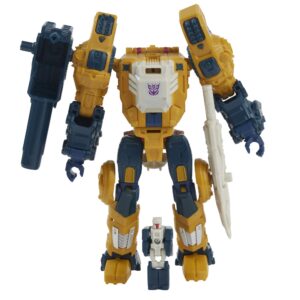 Transformers 2021 Modern Figure in Retro Packaging Decepticon Headmaster Weirdwolf with Monxo