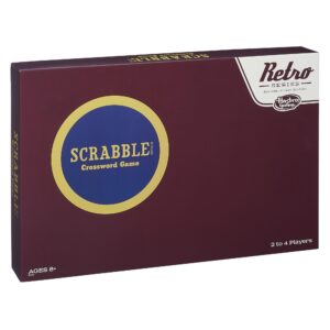 Hasbro Gaming Retro Series Scrabble 1949 Edition Board Game