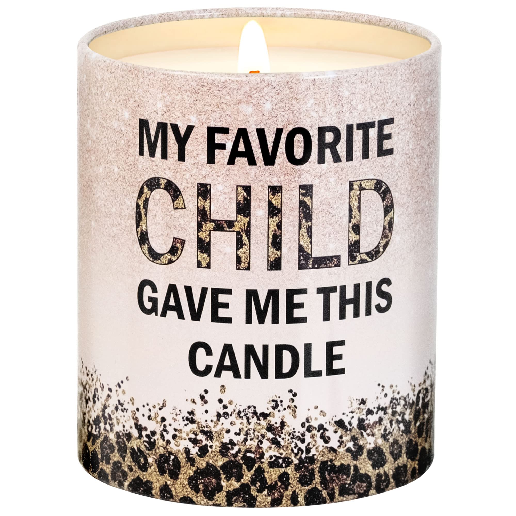 TEEZWONDER Gifts for Mom, Dad from Daughter, Son, Mothers Day, Christmas, Valentines Day, Birthday Gifts for Mom, Funny Gifts for Grandma, Mother Gifts Ideas, 10oz Vanilla Lavender Scented Candle