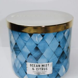 Bath and Body Works White Barn 3-Wick Scented Candle in Ocean Mist and Citrus