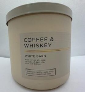 coffee & whiskey 3 wick 14.5 ounce scented candle