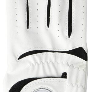 FootJoy Junior Golf Glove, White Medium, Worn on Right Hand