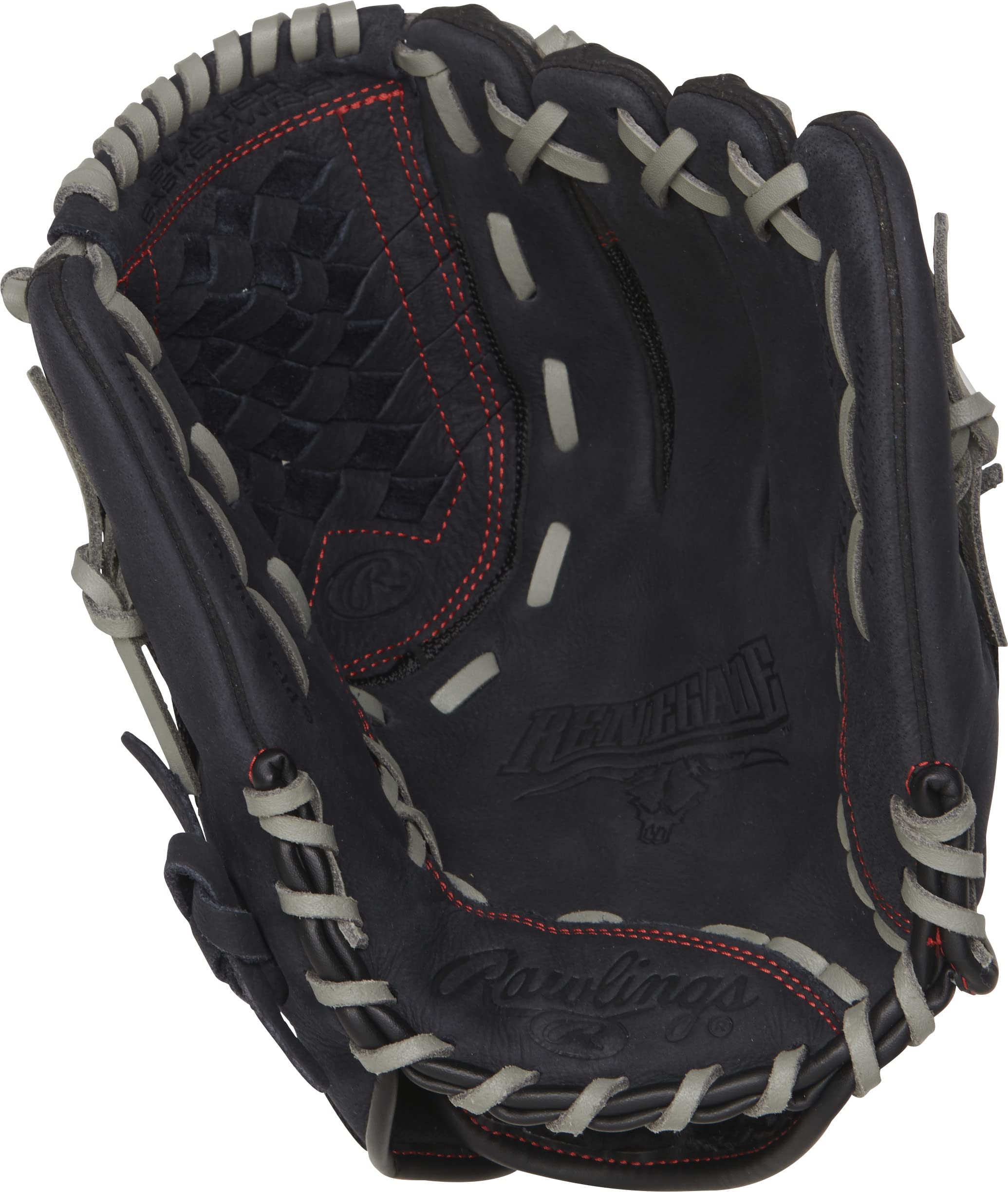 Rawlings | RENEGADE Glove | Baseball/Softball | Right Hand Throw | 12" - Basket Web