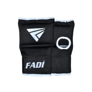 Fadi Sports Quick Hand Wraps - Padded Knuckle Protection for Boxing Gloves, MMA, Kickboxing, Muay Thai - Quick Wraps for Men & Women (S/M)