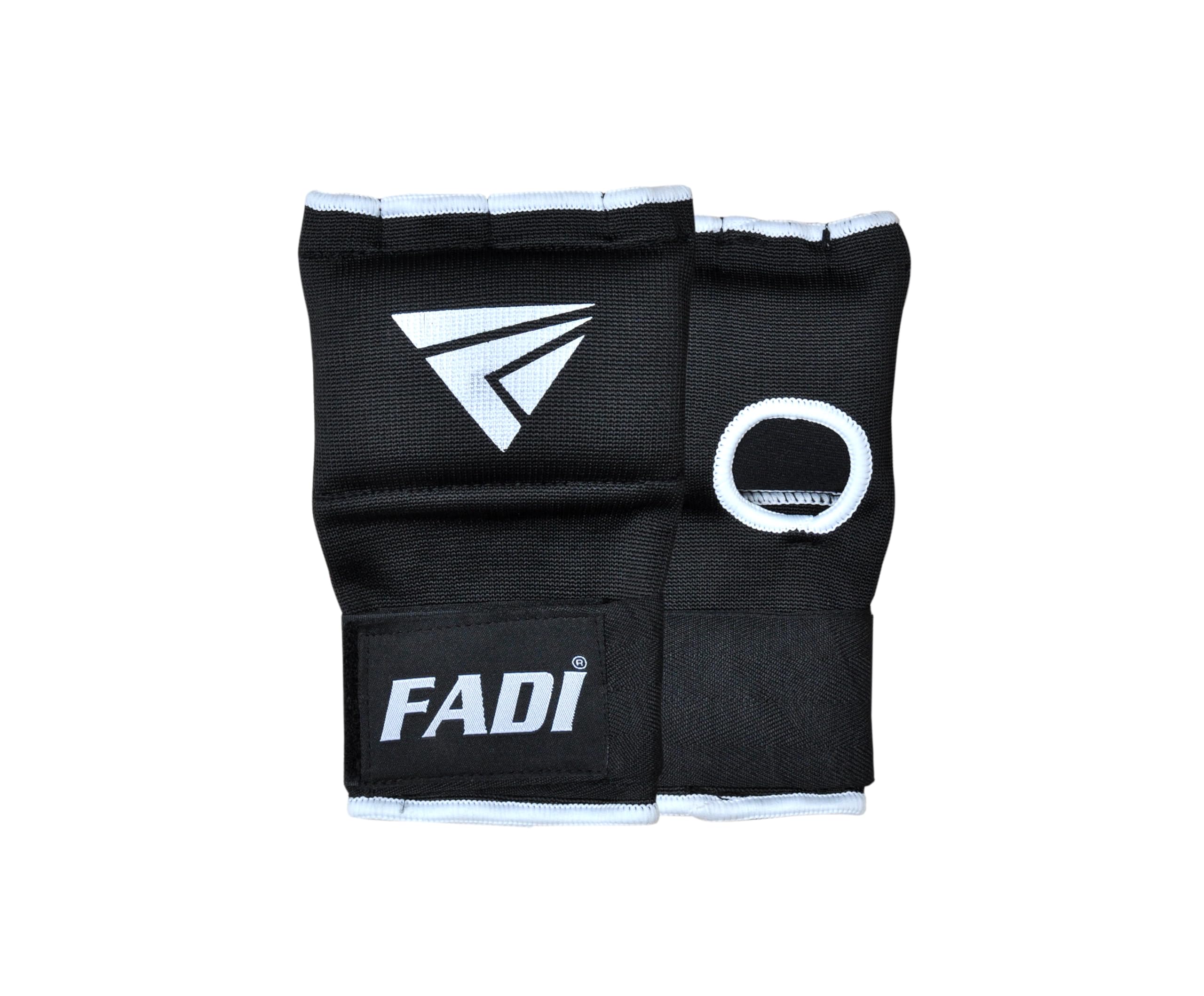 Fadi Sports Quick Hand Wraps - Padded Knuckle Protection for Boxing Gloves, MMA, Kickboxing, Muay Thai - Quick Wraps for Men & Women (S/M)