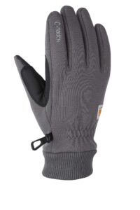 carhartt men's c-touch work glove, gray, 2x-large (pack of 1)