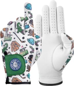 birdieboss gilmore golf men's glove left hand (ml) green