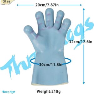 SANZHIGUO Halloween Alien Gloves for Cosplay Costume Halloween Party & Easter & Christmas - Latex Gloves