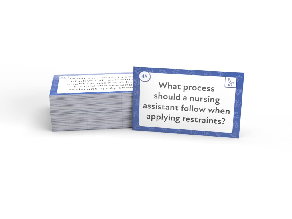 CNA Study Cards 2024-2025: CNA Training with Practice Test Questions for The Certified Nursing Assistant Exam [2nd Edition]