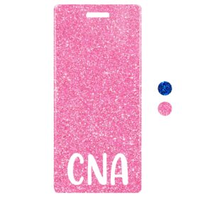 plifal cna badge buddy card nurse nursing accessories glitter vertical badge identification tags