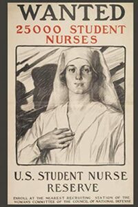 vintage nursing student nurse composition notebook 6 x 9 inch 100 college ruled pages journal diary gift lpn rn cna school