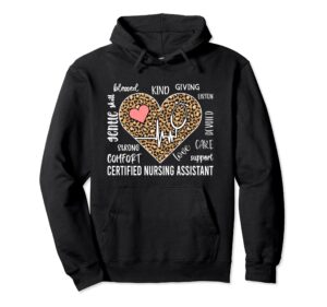 cna nurse appreciation certified nurse assistant cna pullover hoodie