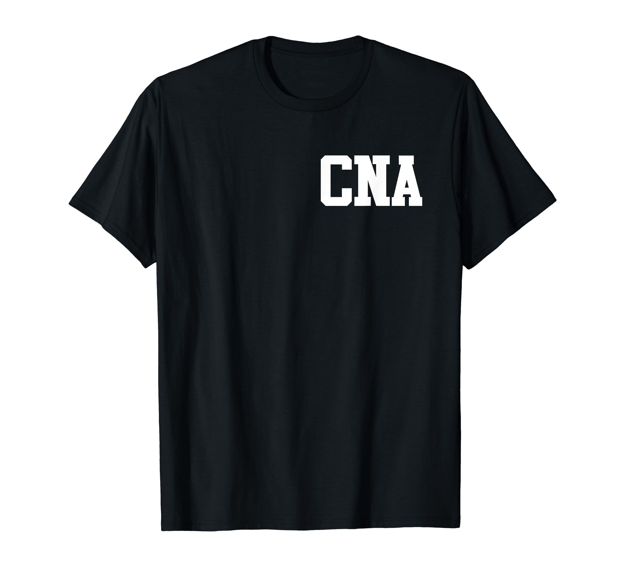 Simple Athlete CNA Certified Nursing Assistant Shirt T-Shirt