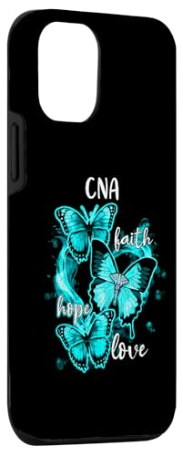 iPhone 14 Awesome Cna Faith Hope Love Butterfly Case