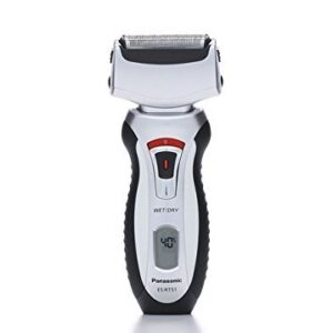 Panasonic ES-RT51-S Arc3 Wet/Dry 3-Blade Pivoting Head Built-in Pop-up Trimmer Cordless Electric Razor for Smooth and Comfortable Shave Travel Pouch Included